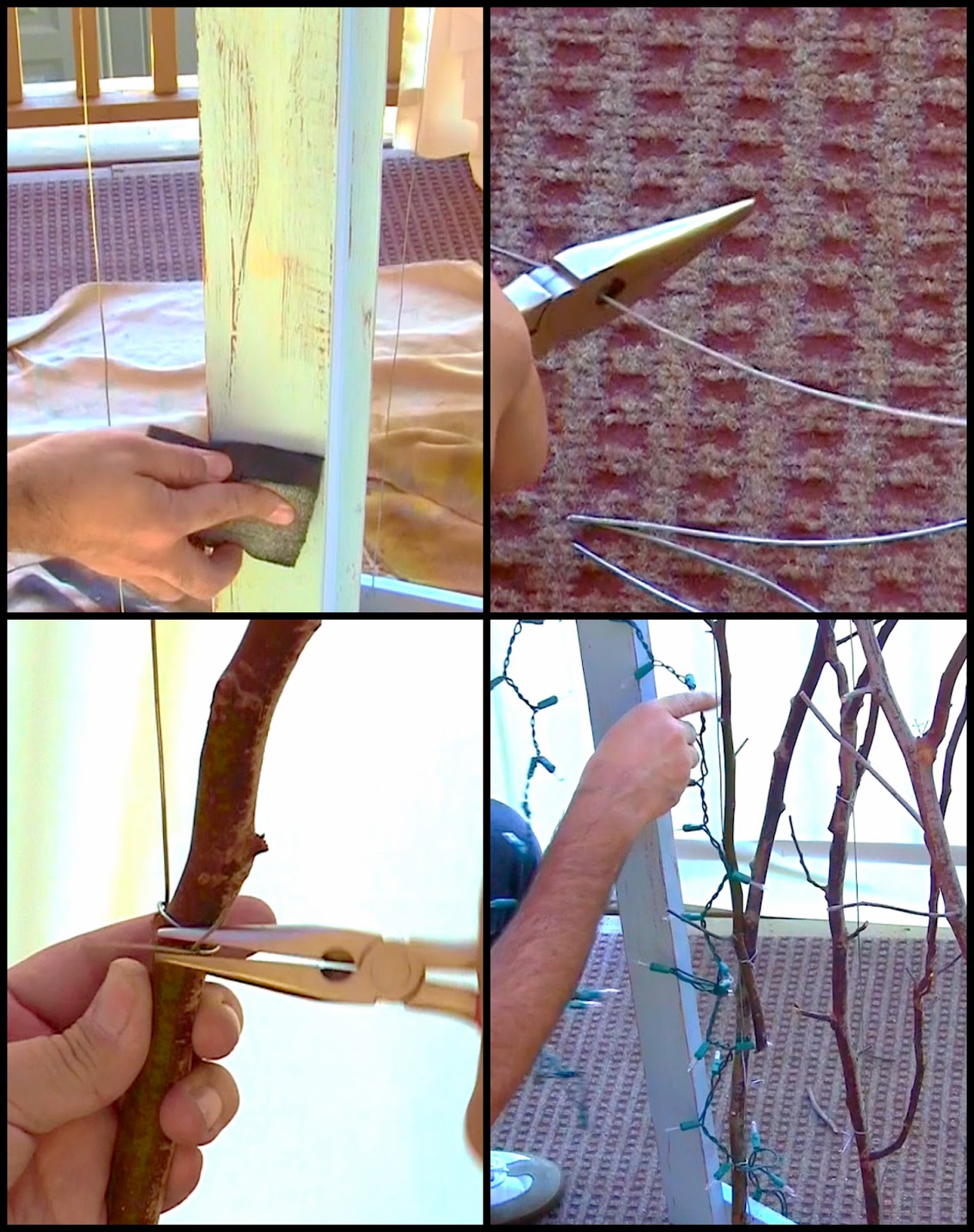 Mark Montano: Twinkling Branches Room Divider