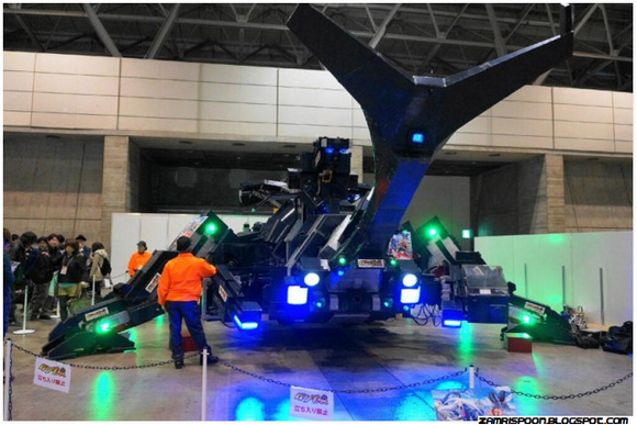 Robot Kumbang Bersaiz Raksasa - Gaban Comel