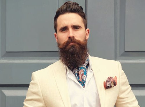 Floral Silk Cravat - DISEASE KNOWN FOR HEALTHY LIVING
