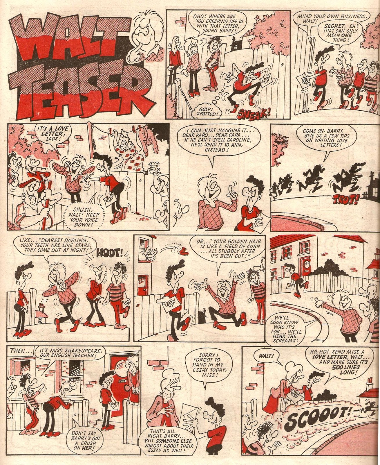 Wacky Comics!: A Closer Look - Walt Teaser