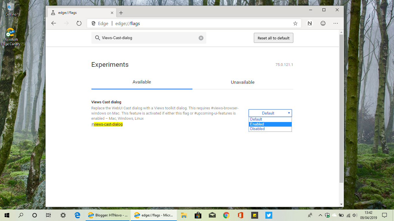 Edge Chromium-based supporta Chromecast