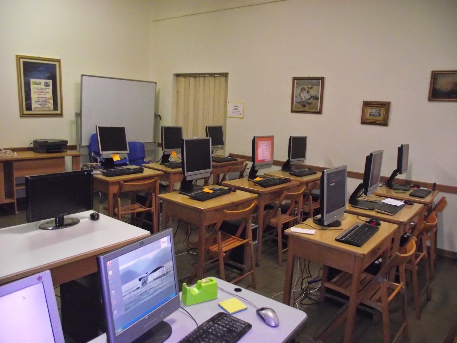 Settecamini: Nuova sala computer al centro anziani Casal Bertone ...