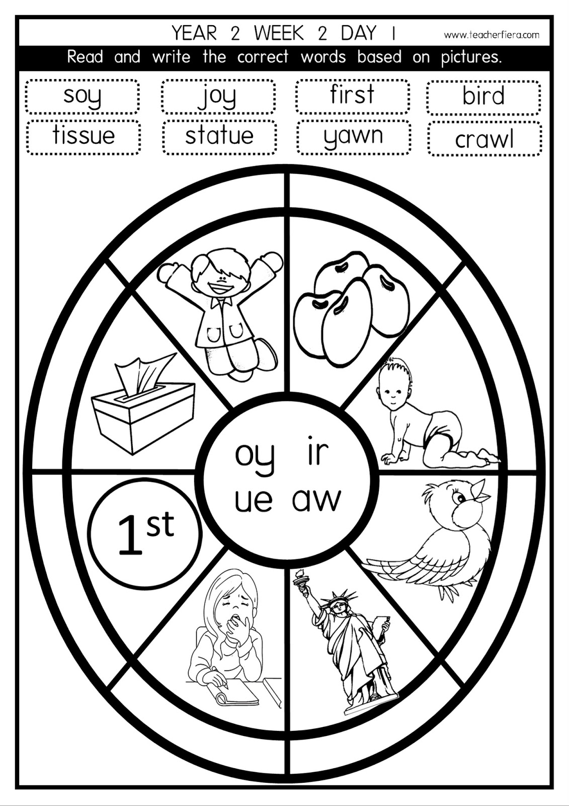 teacherfiera.com: YEAR 2 PHONICS LESSONS (WEEK 2)