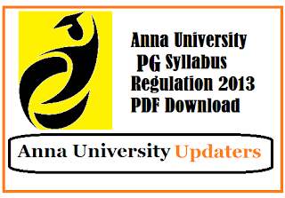 ME Computer Science and Engineering Syllabus Anna University Regulation ...