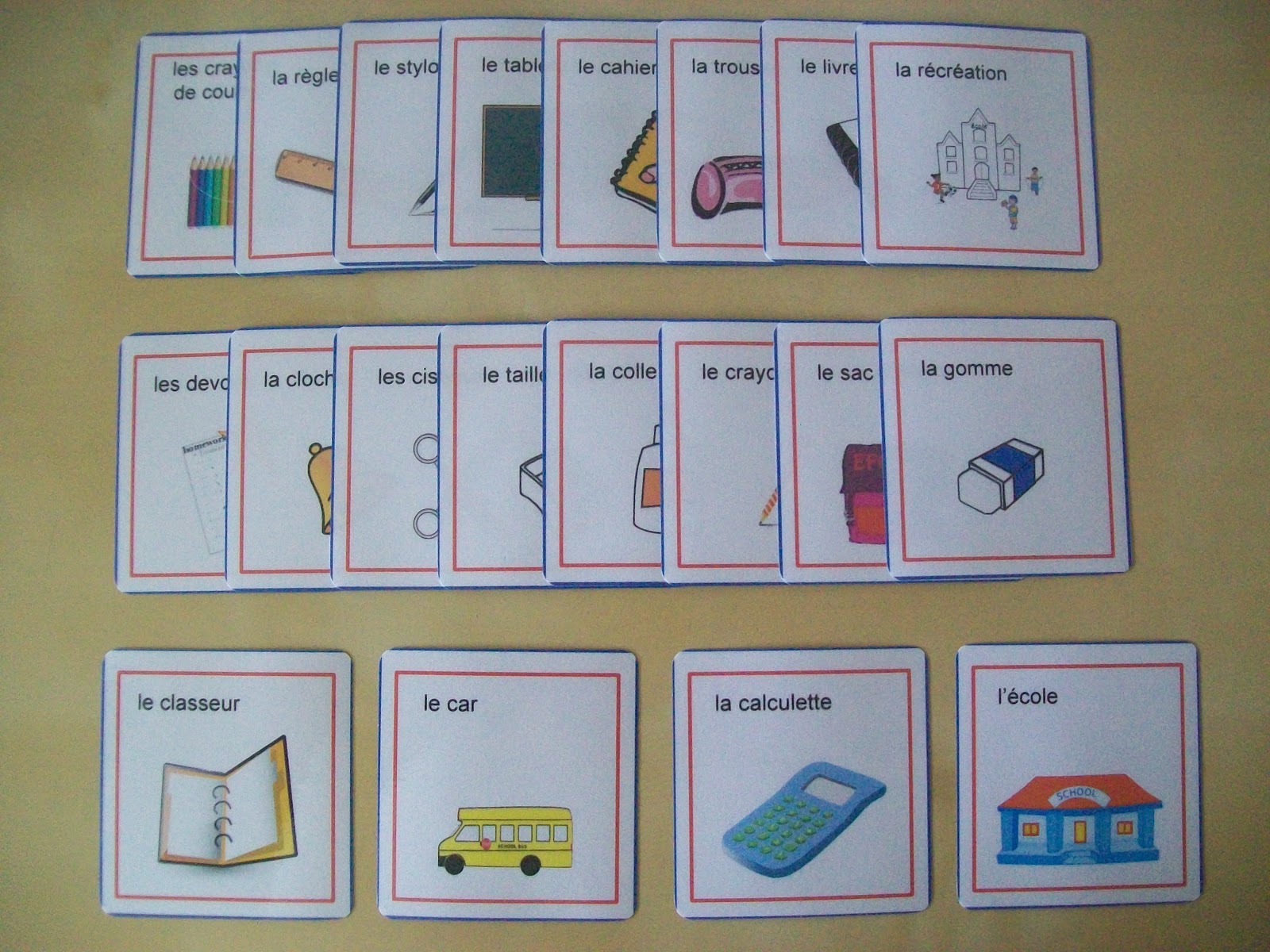 Boost Up Your French: School Related Words in French