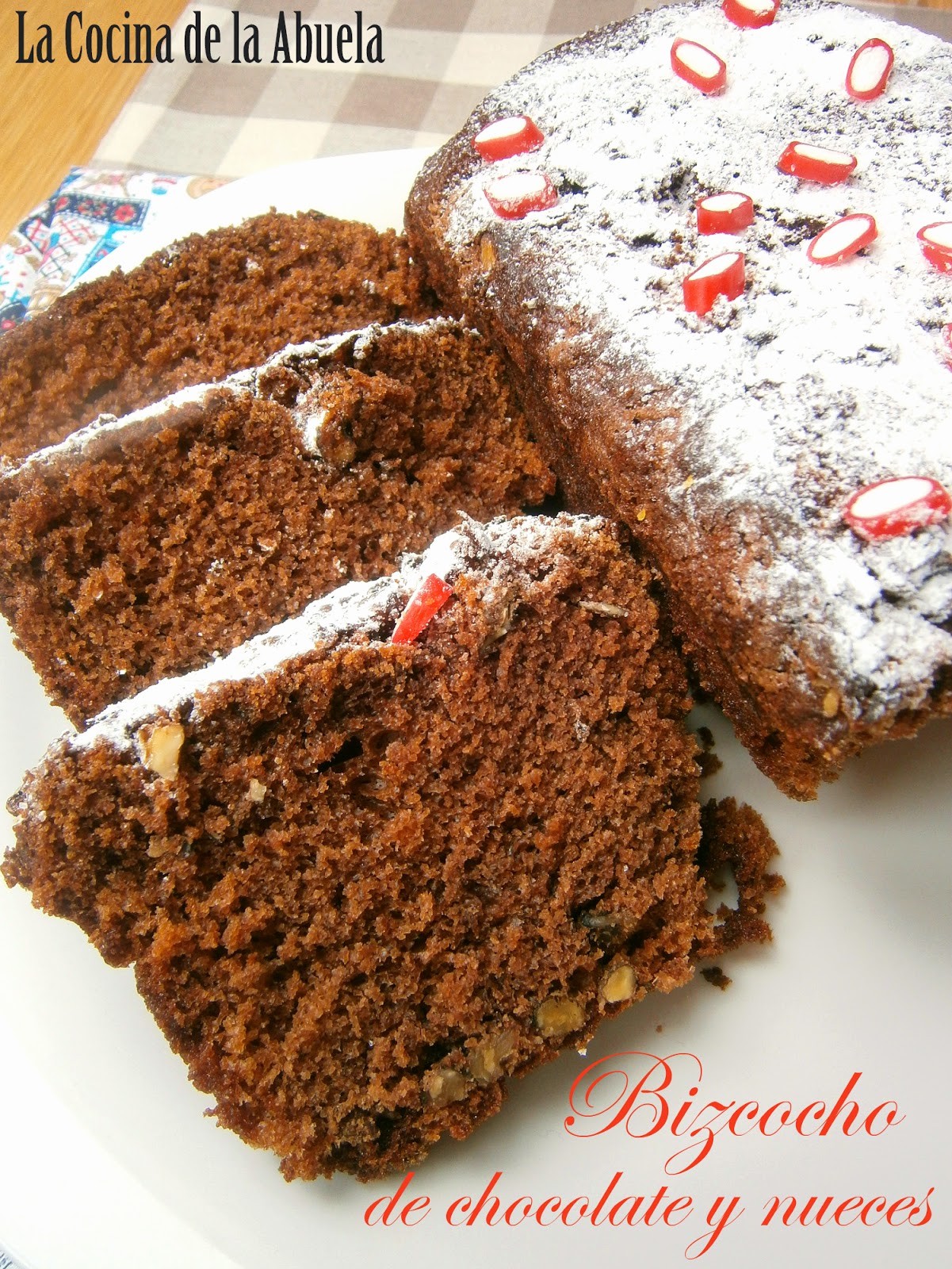 Bizcocho de Chocolate y Nueces (Nesquik)