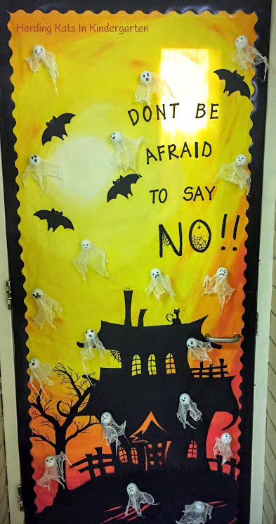 Red Ribbon Week Doors & Character Pumpkins! | Herding Kats in ...