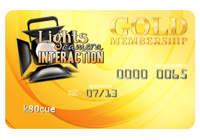 Members | Lights... Camera... INTERACTION!