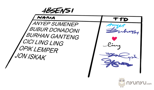 4 Teknik Cara Titip Absen - Planet Kentir | Berita Unik | Fakta Unik ...