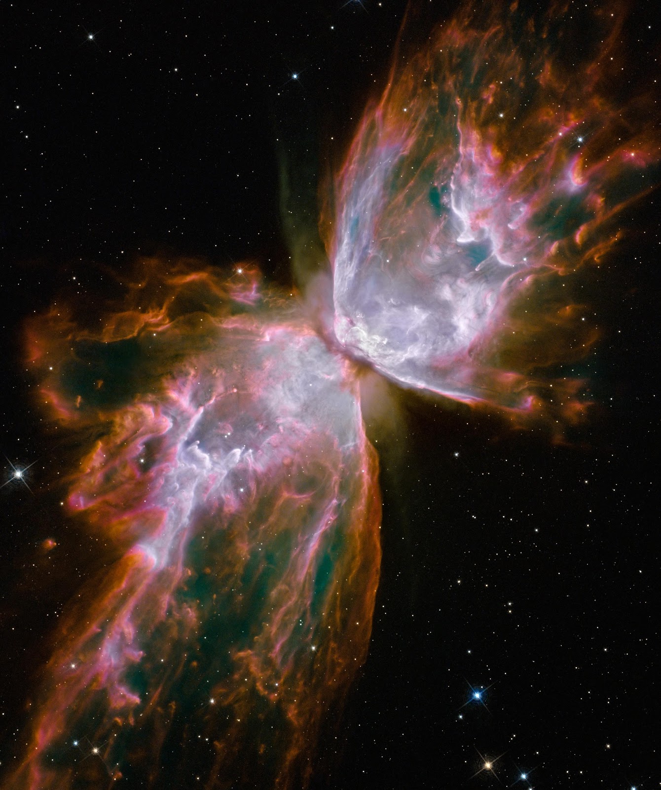 A second ring on NGC 6302, the butterfly nebula, has been discovered - Window on The Sky
