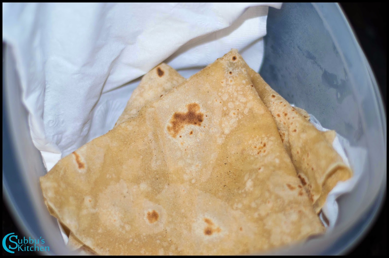 Roomali Roti Recipe | Rumali Roti Recipe - Subbus Kitchen