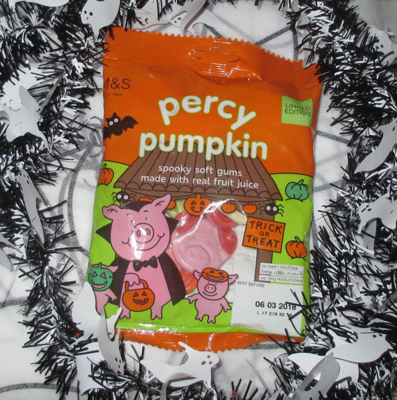FOODSTUFF FINDS: Limited Edition Percy Pumpkin Sweets (M&S) By @Cinabar