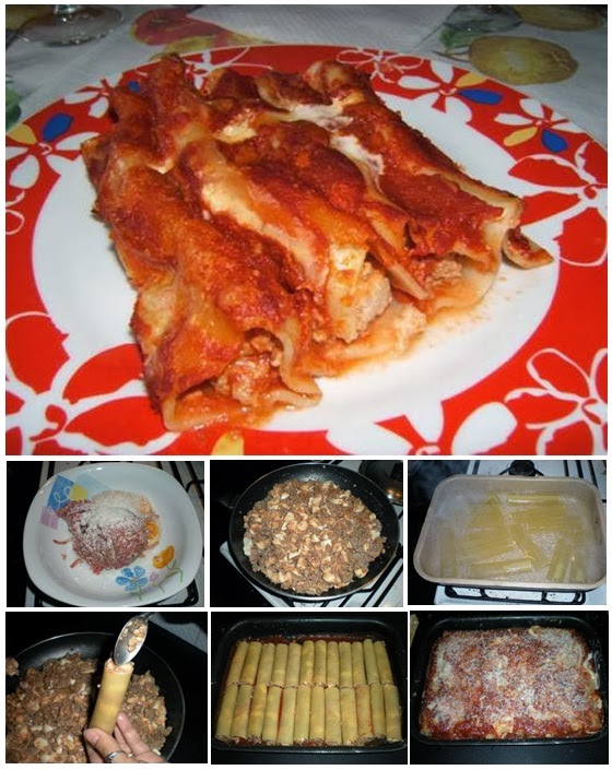 RECETA GATIMI: Kaneloni me mish te grire