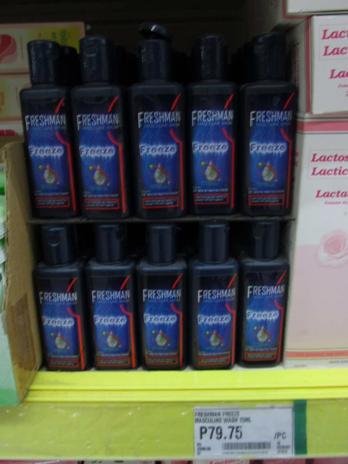 Bilog: Freshman Masculine Wash?