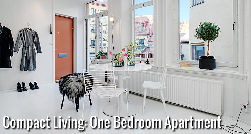 Compact Living: One Bedroom Apartment in Sweden (50m2) | Nordic Days ...