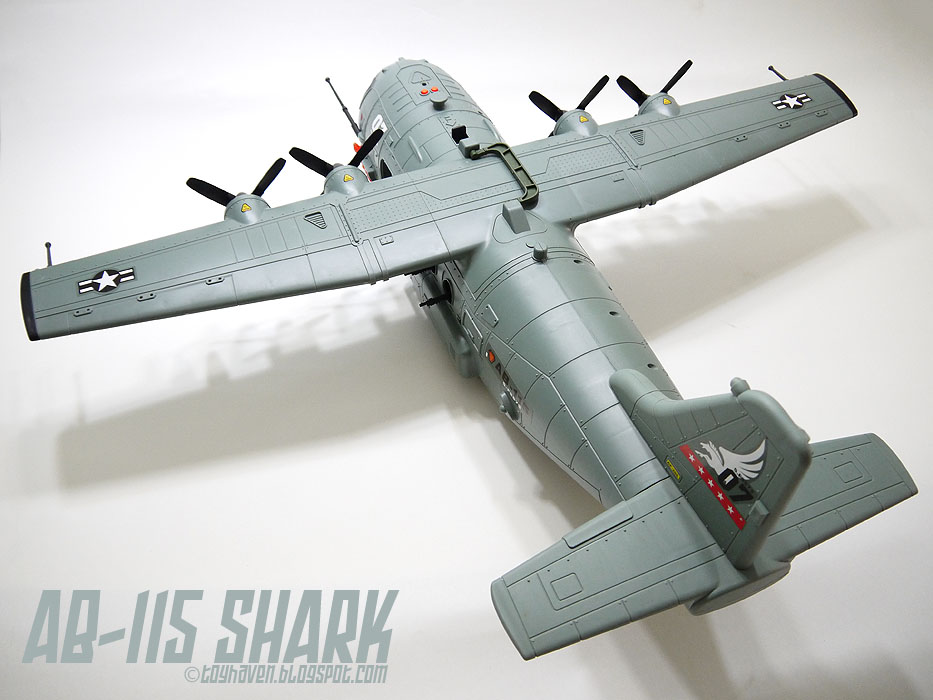 toyhaven: Review Toys 'R' Us True Heroes AB-115 Shark (Lockheed C-130 ...