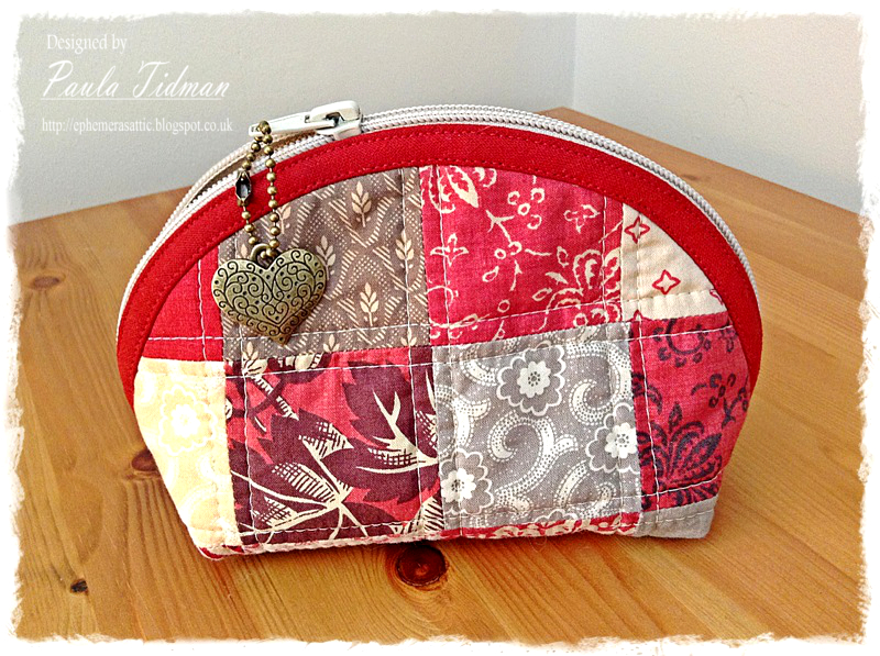Ephemera's Attic: Patchwork Purse