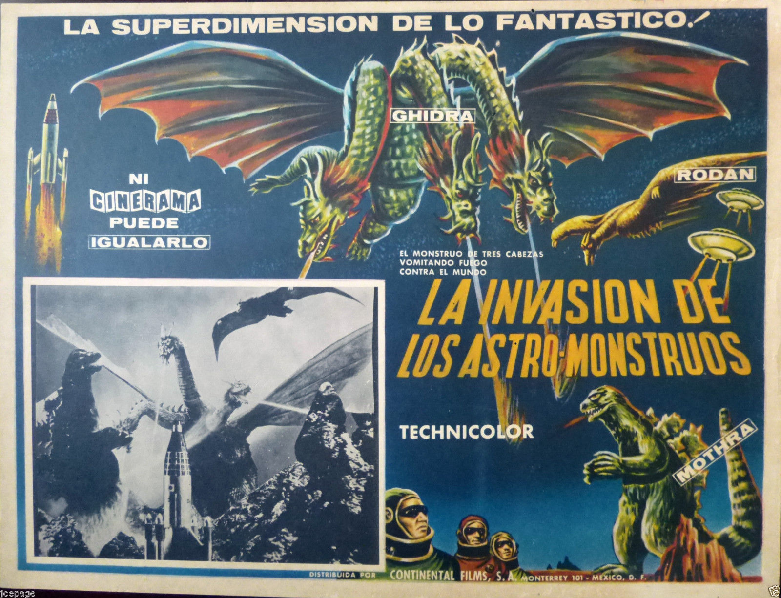 Bloody Pit of Rod: Poster Art for INVASION OF ASTRO MONSTER (1965)