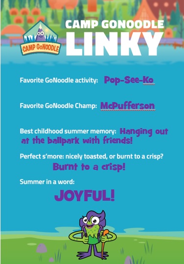 Blog Hoppin': Celebrate Summer with Camp GoNoodle!