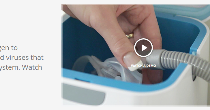 Try Soclean CPAP cleaner: Soclean CPAP cleaner and sanitizer