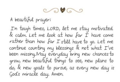 Inspira Smiles !: A beautiful Prayer
