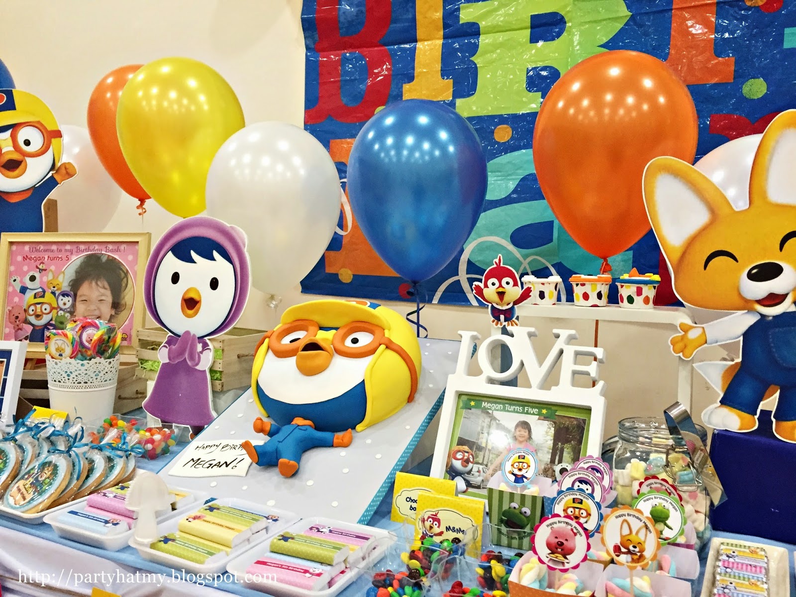Party Hat: Megan's Pororo and Friends Birthday Party