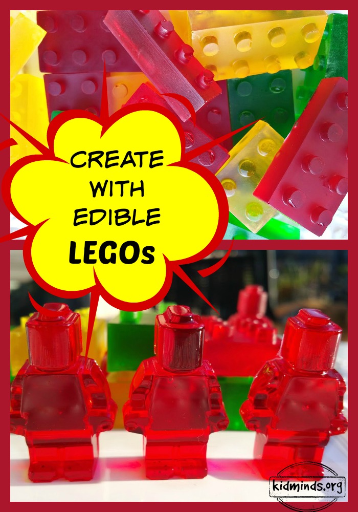 Create with Edible LEGOs (no corn syrup recipe) | KidMinds