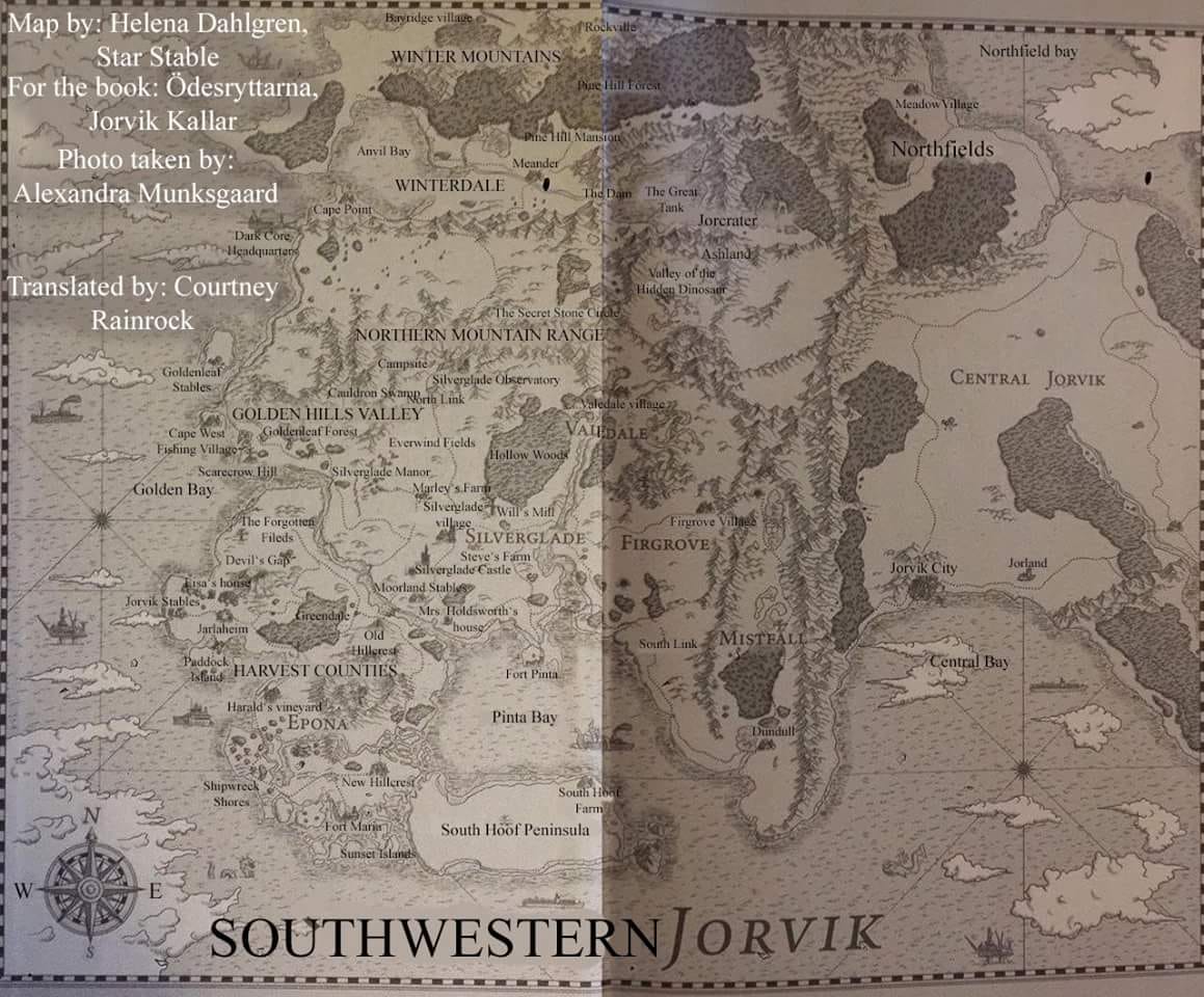 Star Stable Online Aly: Powiększona mapa Jorvik