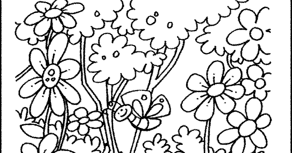 Bunga Coloring Pages Coloring Pages