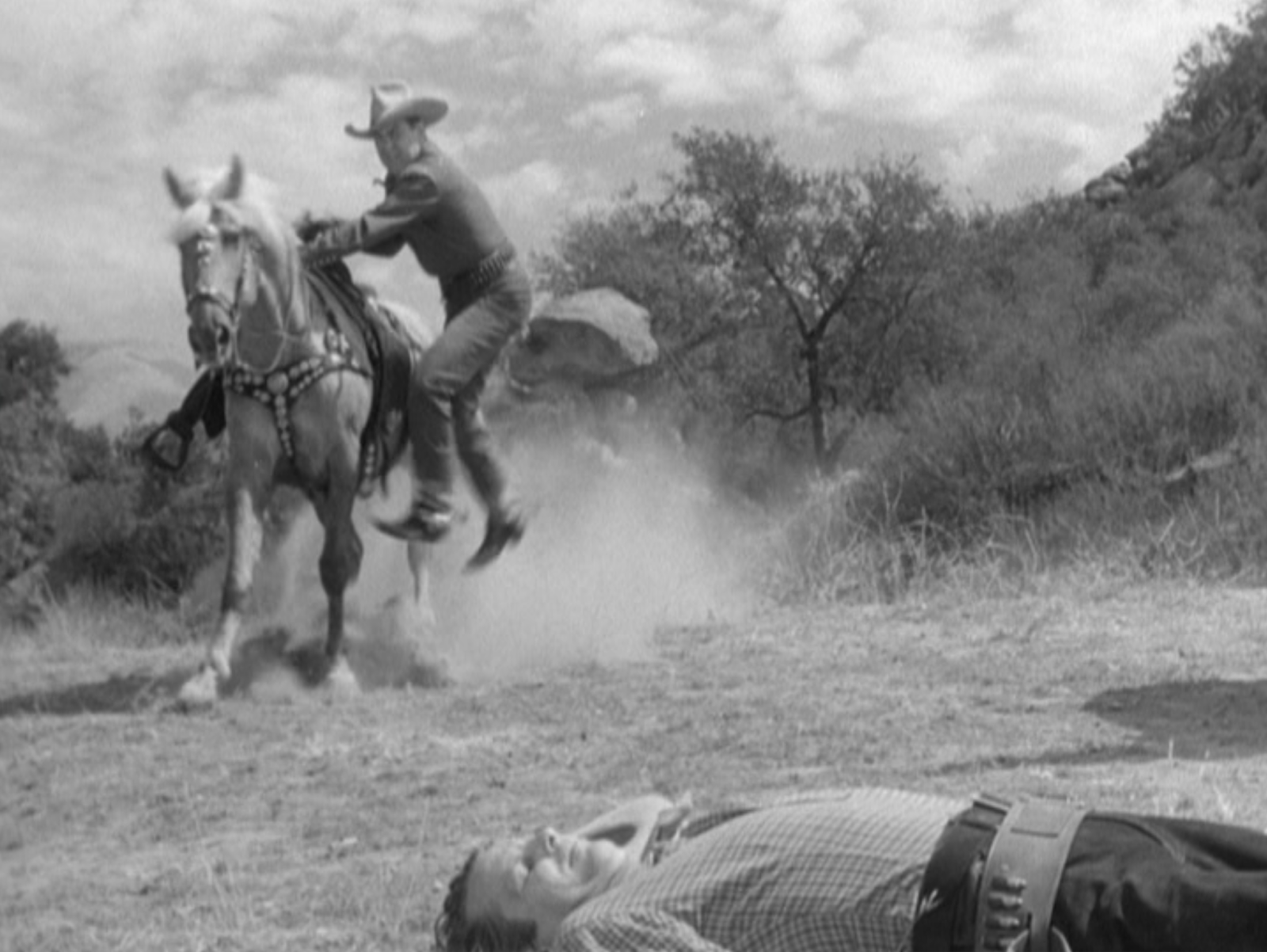 Iverson Movie Ranch: Johnny Mack Brown on the rocks: Did any Hollywood ...