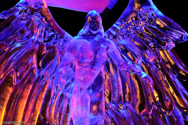 Ledus skulptūru festivāls pārsteidz rūdītu skeptiķi