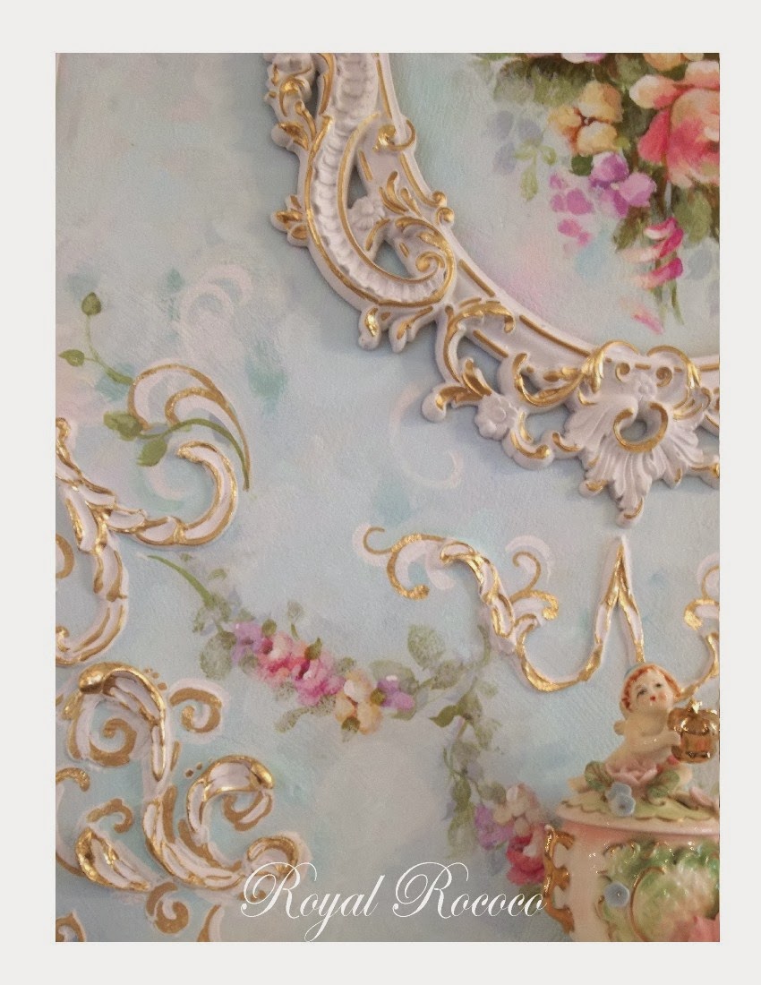 jonny j petros : Rococo Style Room, with Rococo Furniture , ornamental ...