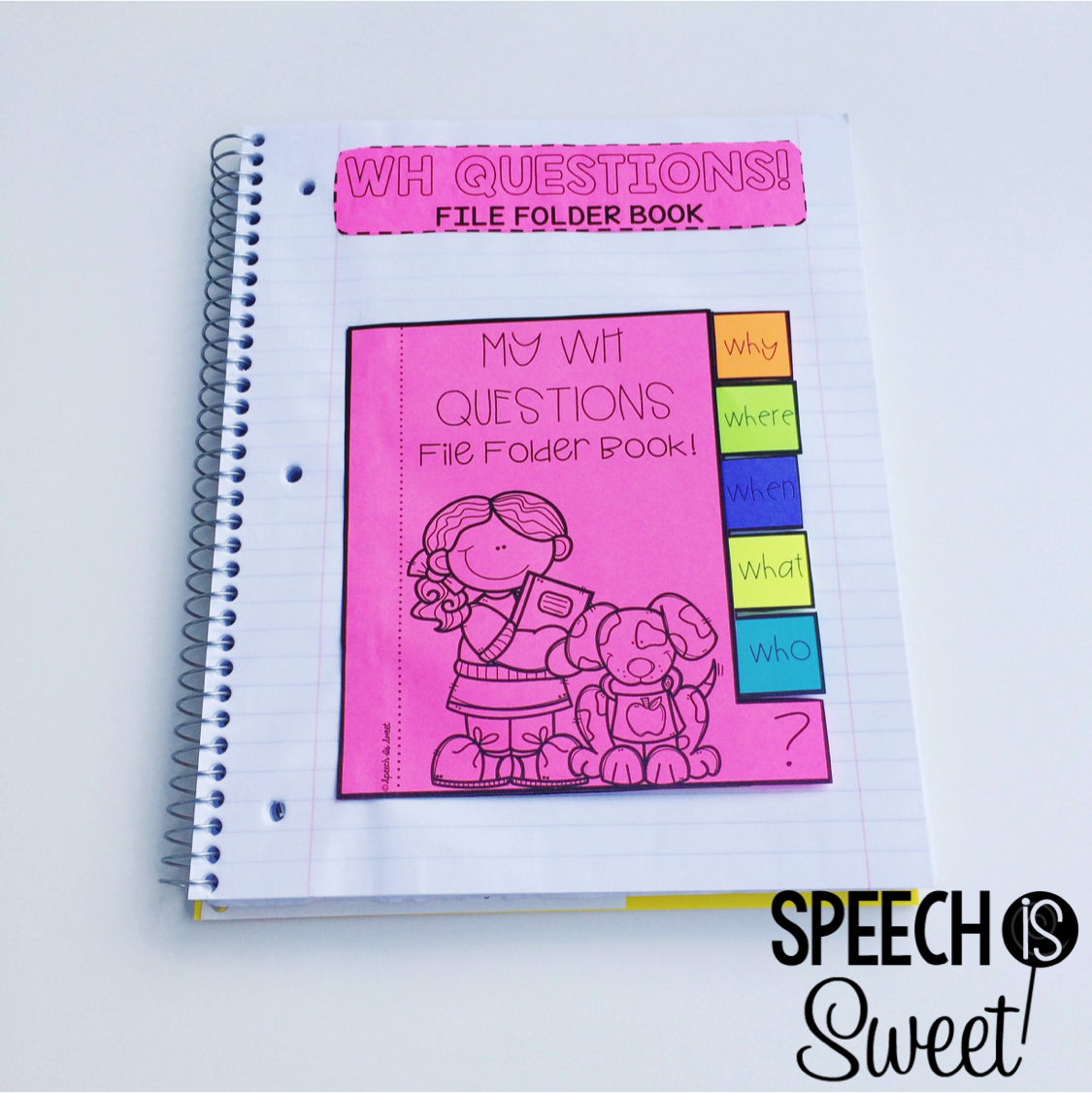 September Interactive Language Notebook - Speech is Sweet