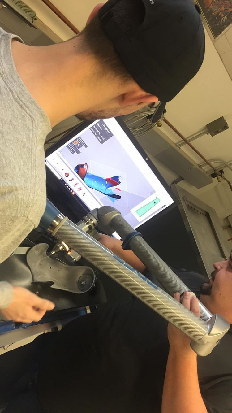 Scuba Diving Fin Prosthetic Project