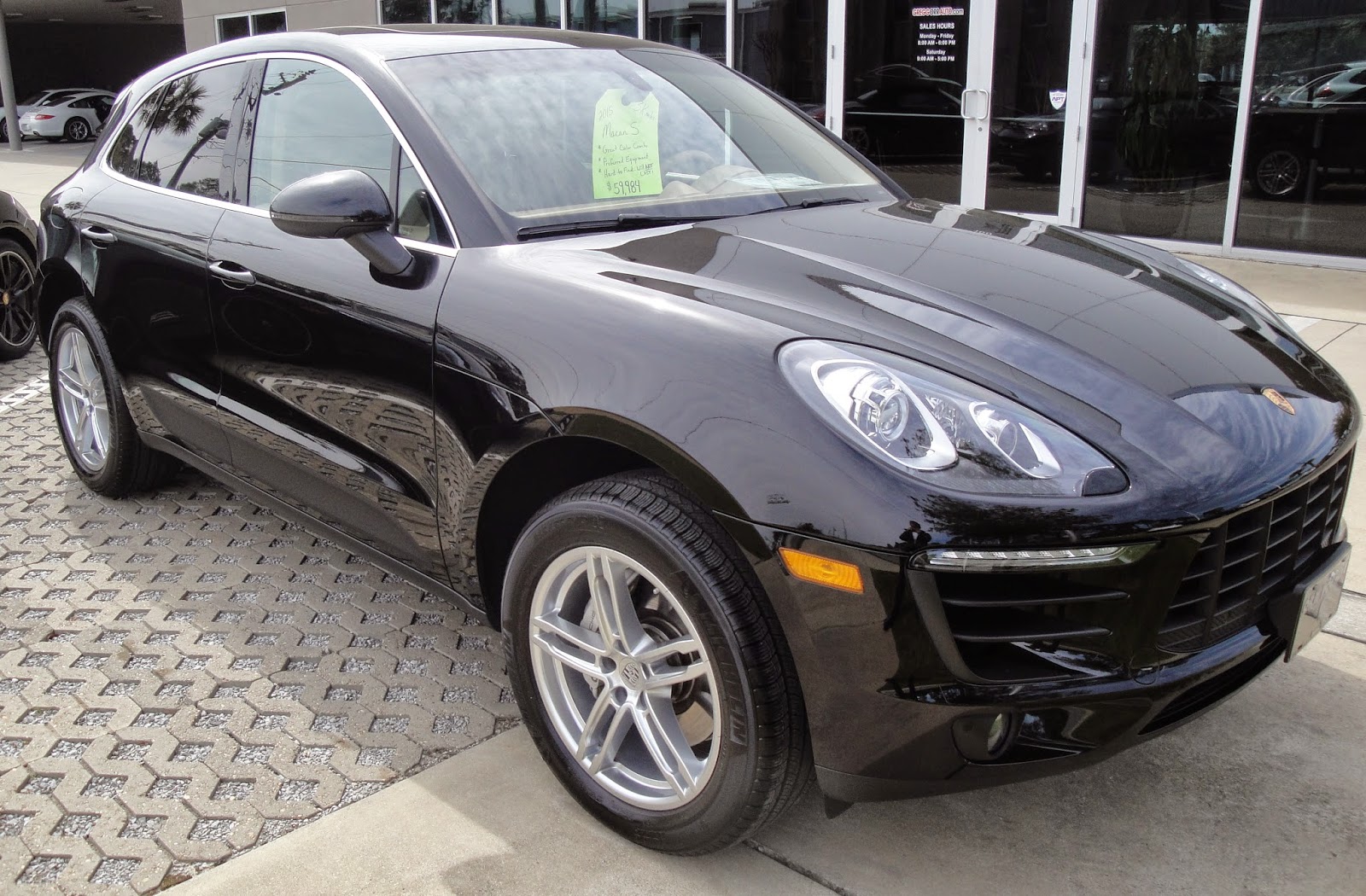 Stefan Anderson: Porsche of Destin: 2015 Porsche Macan S: Black with ...