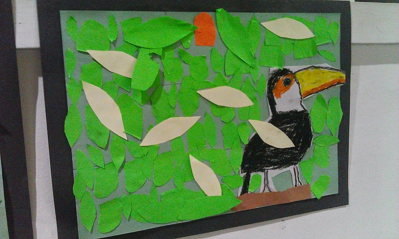 Primaryart123: Henri Rousseau - Rainforest Collages