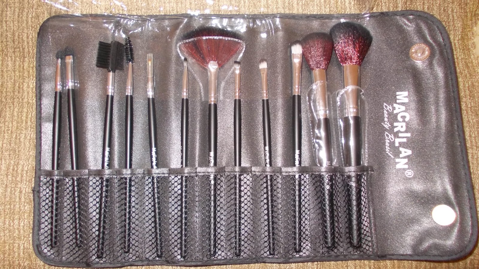 Meu batom não é Chanel: Kit de pincéis Macrilan Beauty Brasil