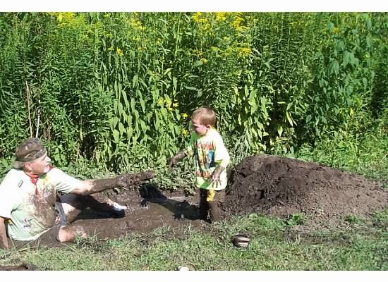 Our Little Backyard Farm: Kids Mud Obstacle Course