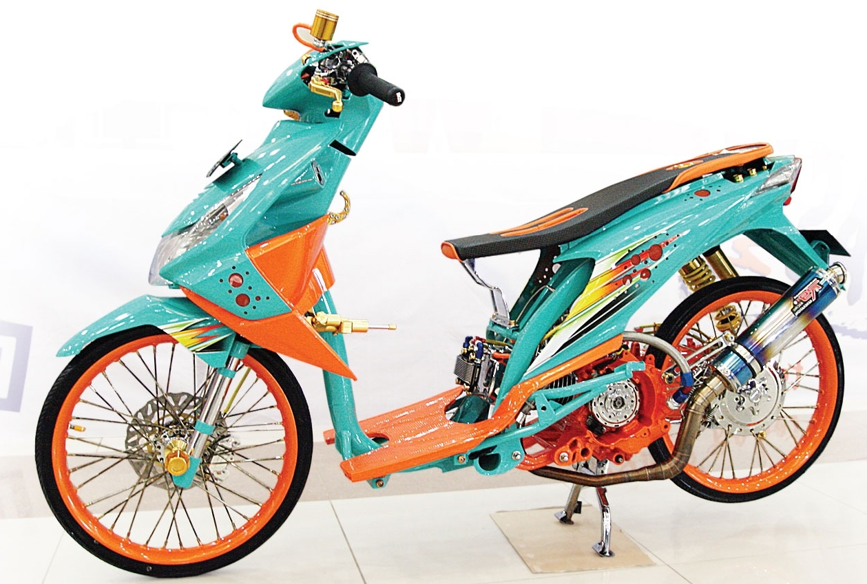 84 Gambar Motor Mio Modif Thailook | Modifikasi Motor