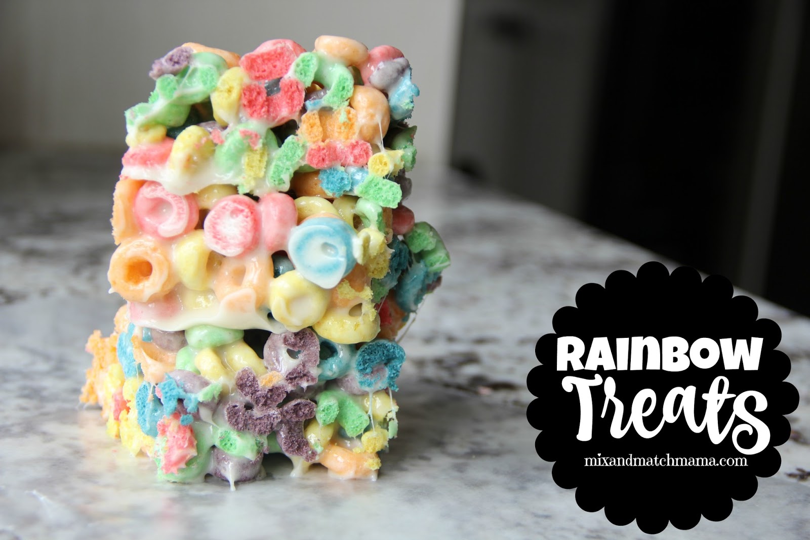 Rainbow Treats Recipe | Mix and Match Mama