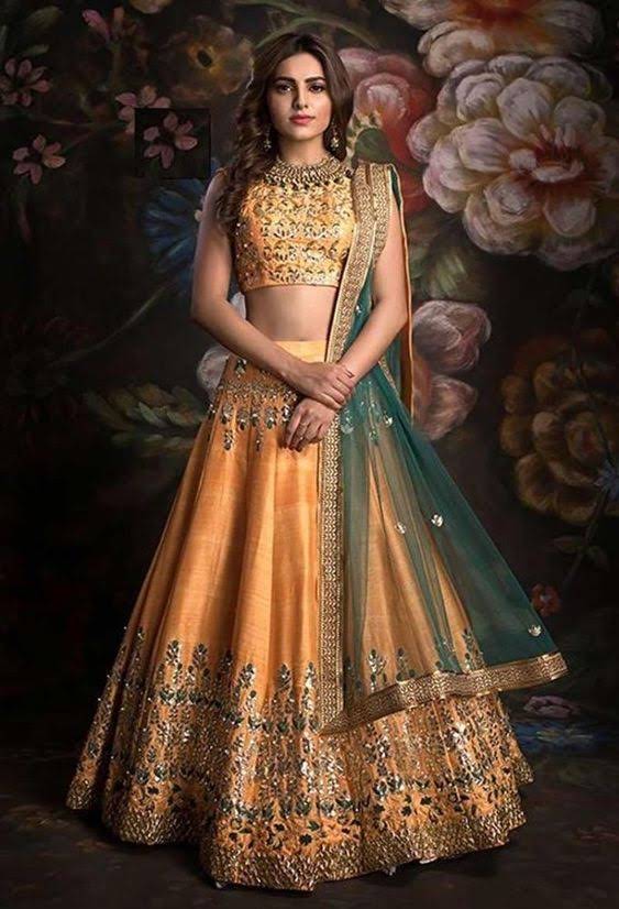 Beautiful Lengha Designs Pictures