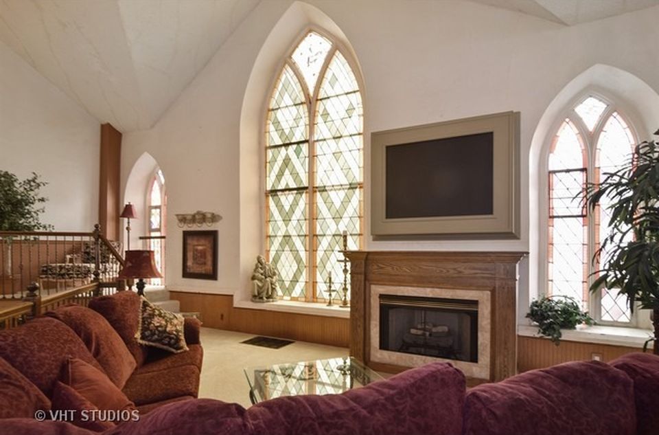 Sweet House Dreams: 1889 Limestone Church Conversion in Batavia, Illinois