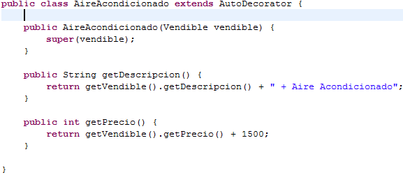 Mi granito de java: Decorator