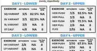 Healthy for Life: bodybuilding beginner program Bodybuilding program ...