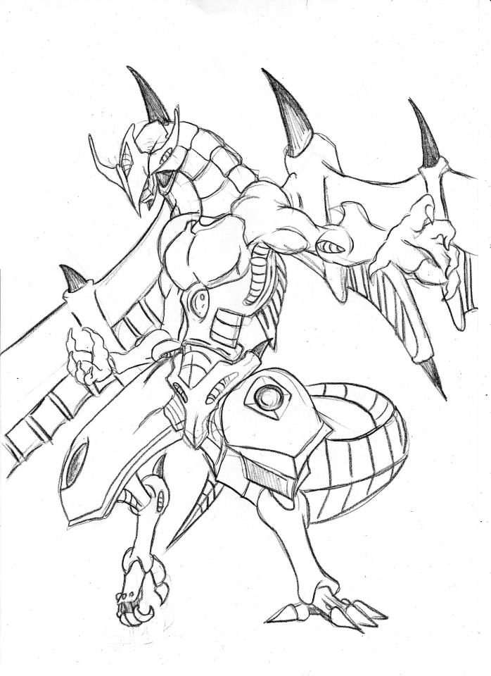 Kids Page: Yugioh Fan Art By Younes-DTK On DeviantART Coloring Pages