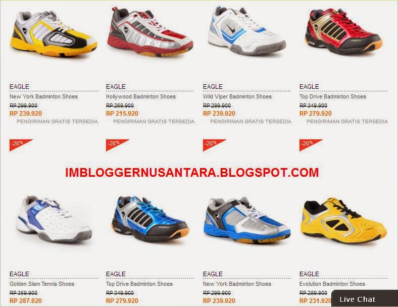 Contoh Sepatu Badminton - Juwitala