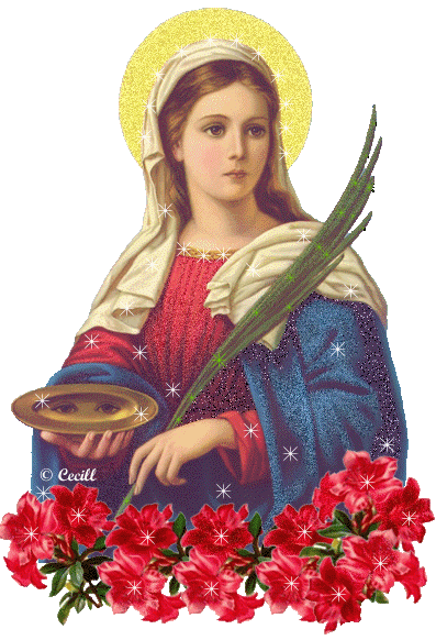 ® Santoral Católico ®: IMÁGENES DE SANTA LUCÍA