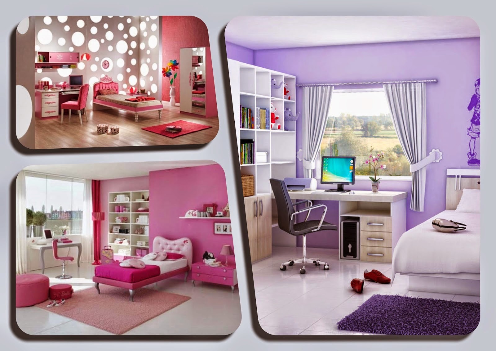 Bedroom Interior Designed With Creative