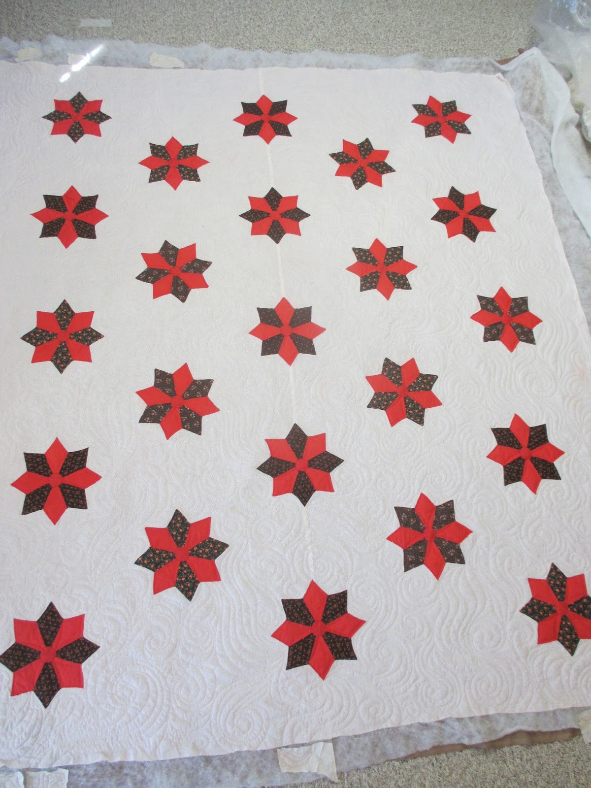 Down To Sew: Floating stars