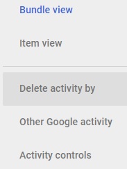 Ripencil: Delete Your Google Activity/History